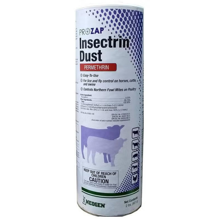 Prozap Insectrin Dust, 2 lb Shaker – Martin's AG LLC
